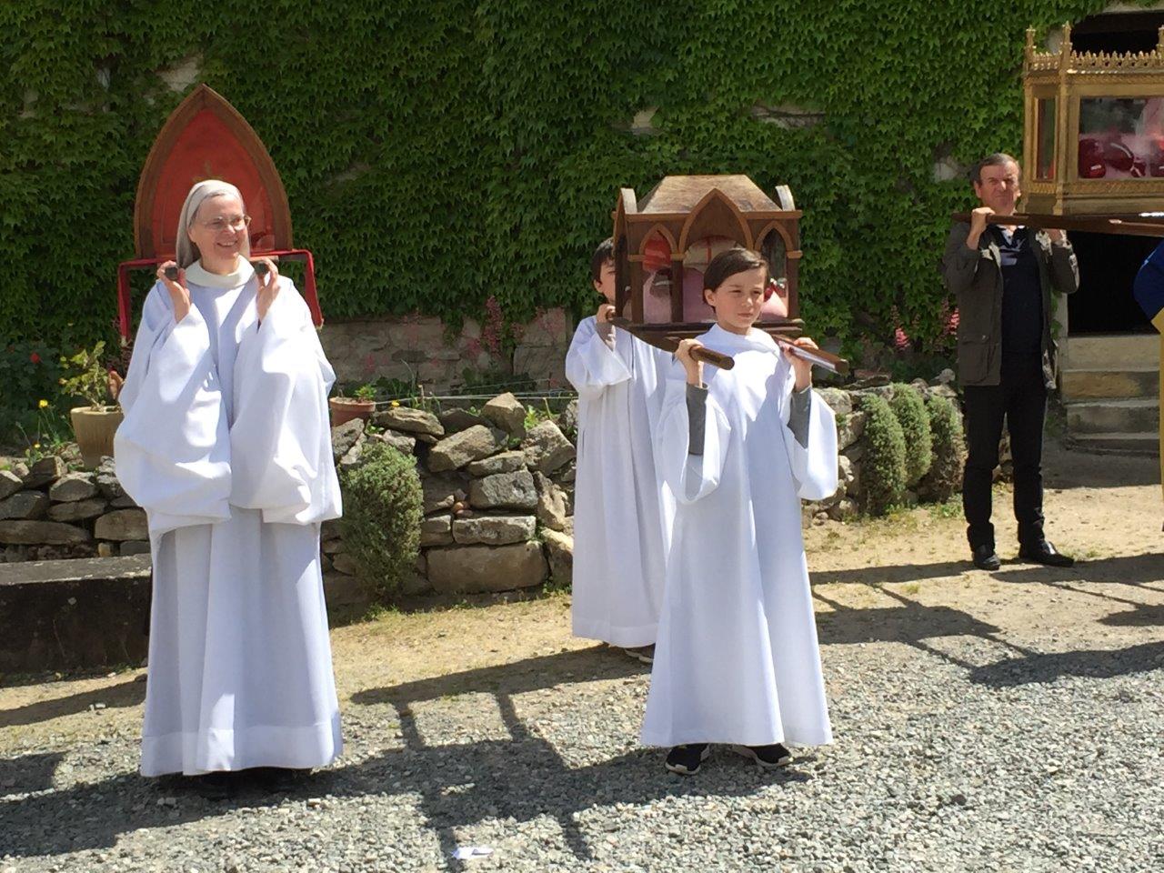 Procession des Saintes Reliques 2017 - Abbaye de Chantelle